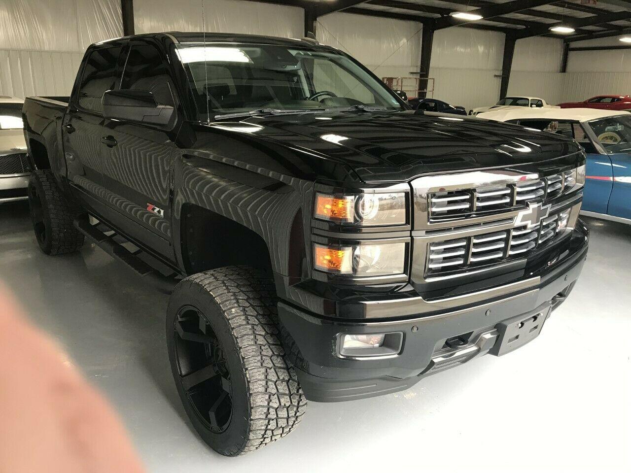 low miles 2015 Chevrolet Silverado 1500 Z71 Midnight EDITION crew cab ...